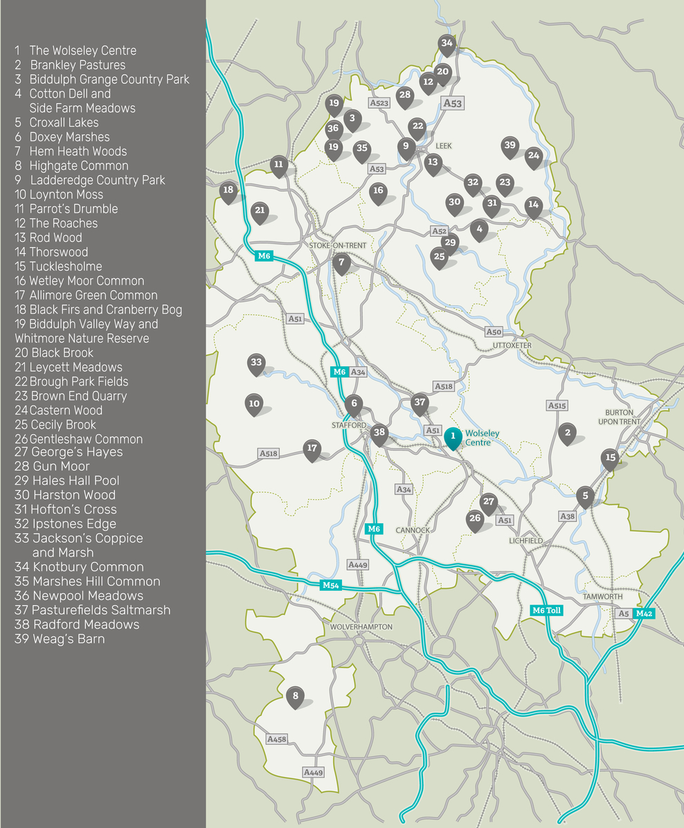 Ways to get involved in environmental data collection | Staffordshire ...